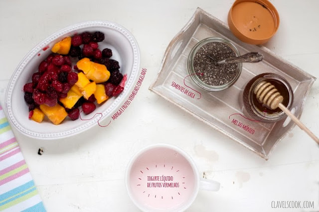 Smoothie de frutos vermelhos e mel do Mónico » ClavelsKitchen.com